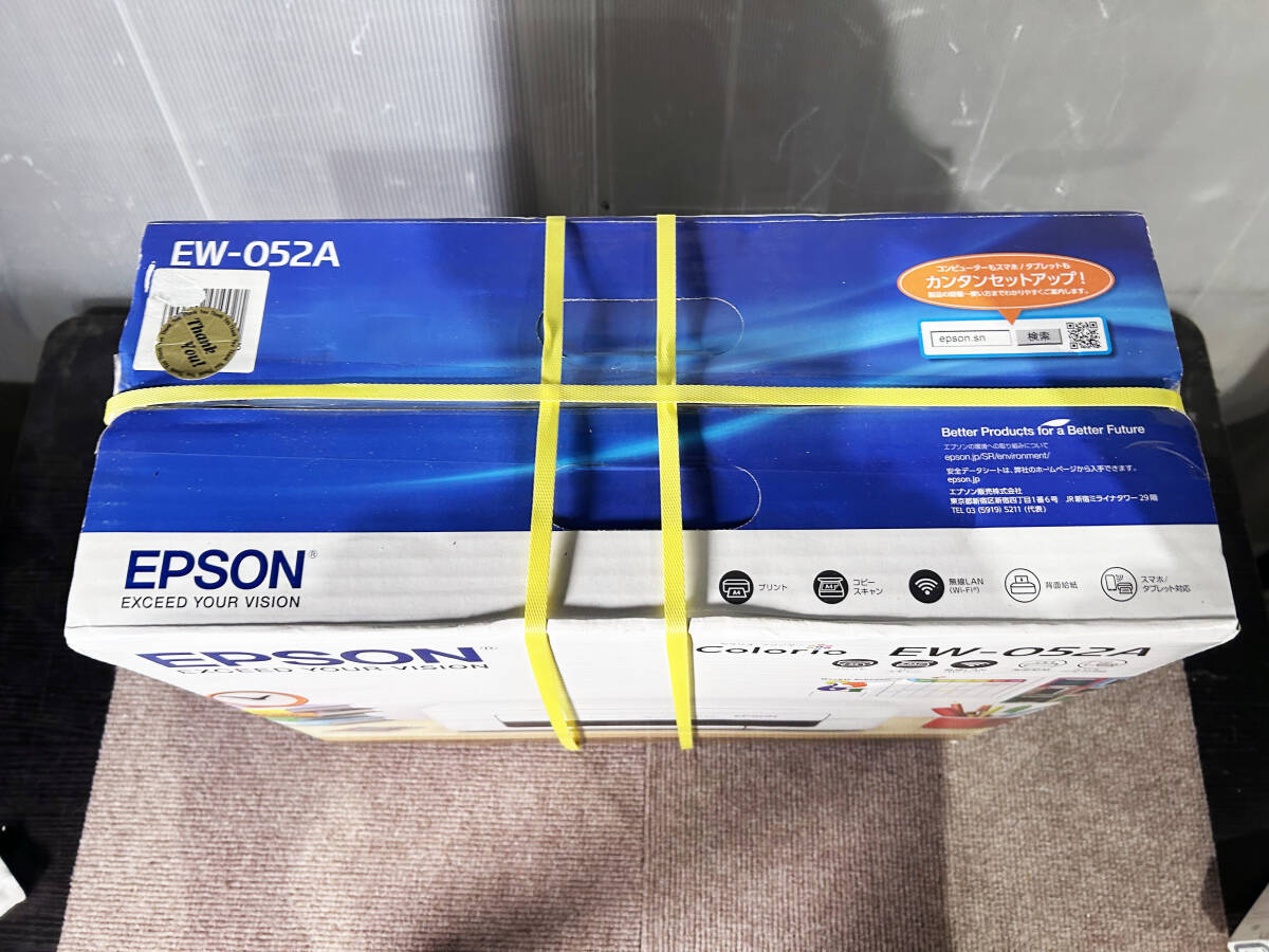 Yahoo!オークション - 新品未使用 エプソン EW-052A カラリオ プリン...