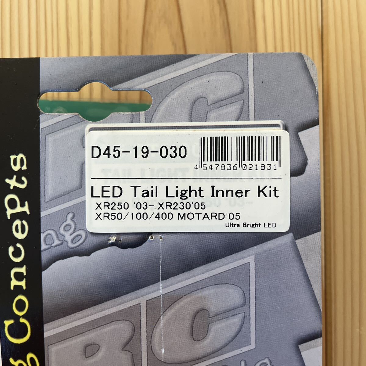 Yahoo!オークション - DRC LED テールライトインナーキット XR250 XR23...