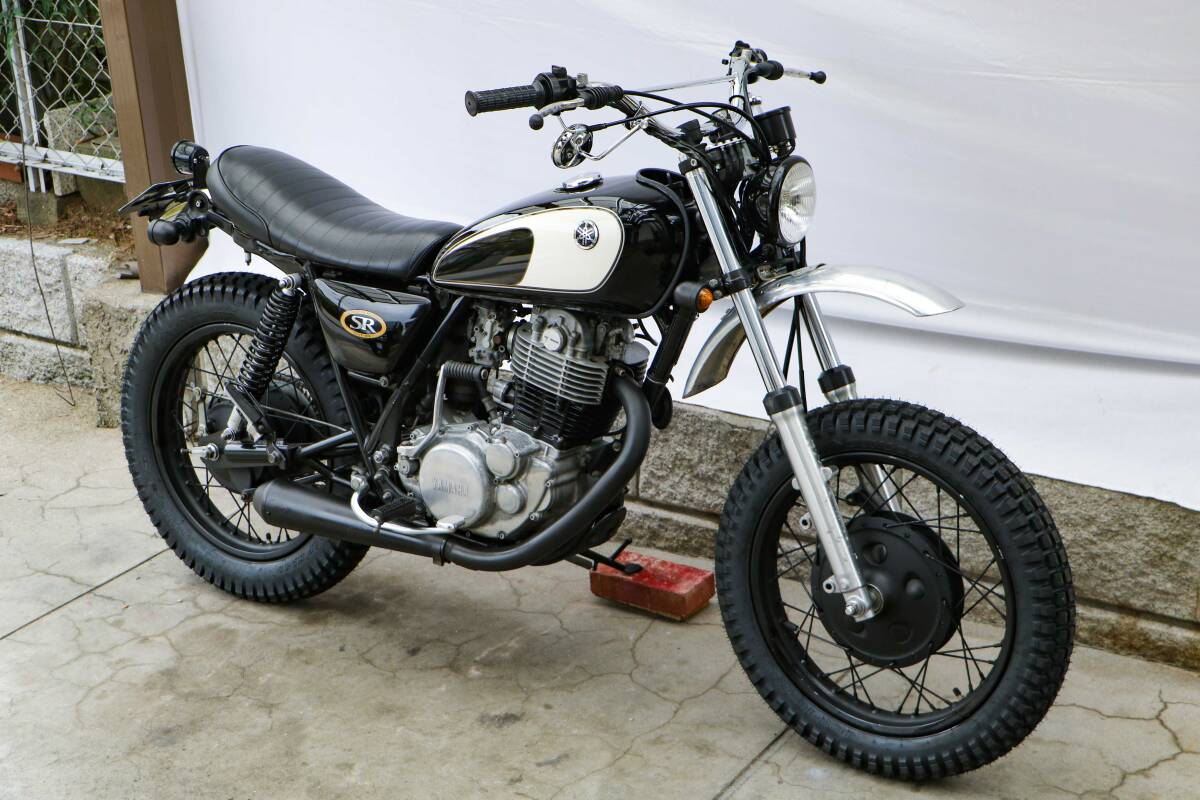 Yahoo!オークション - ヤマハ SR400 VMX 車検2年 千葉市 実働 1JR 試走...