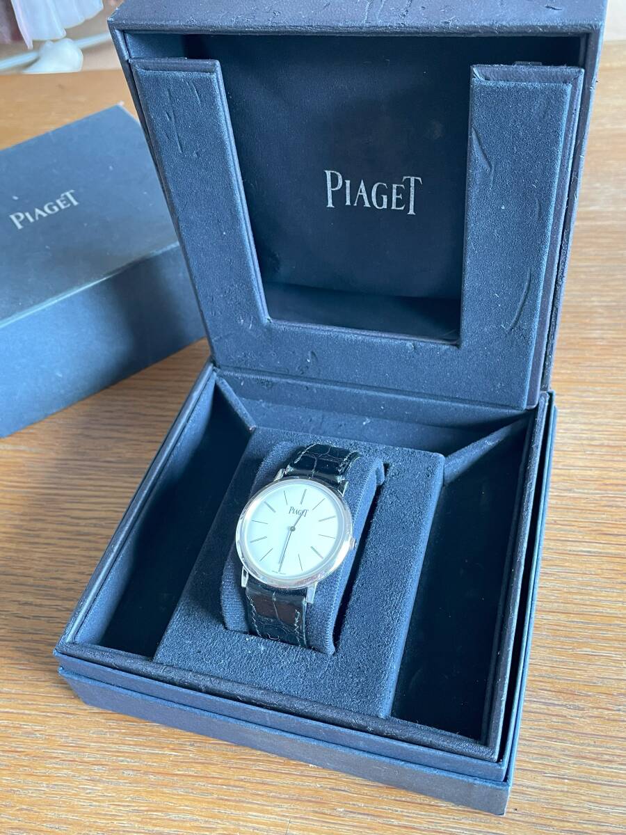 Piaget ピアジェ アルティプラノ 手巻き メンズ ホワイトゴールド K18(ピアジェ)｜売買されたオークション情報、yahooの商品情報をアーカイブ公開 - オークファン（aucfan.com）