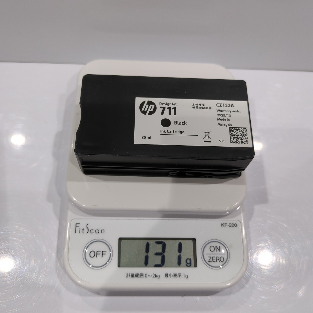 Yahoo!オークション - 1002y04r HP HP711 インク カートリッジ ブラッ...