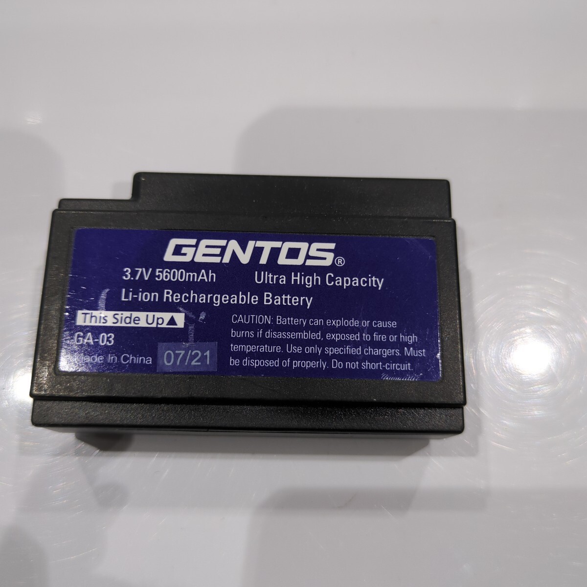 Yahoo!オークション - 1009y04r GENTOS 純正 バッテリ バッテリー GA-0...