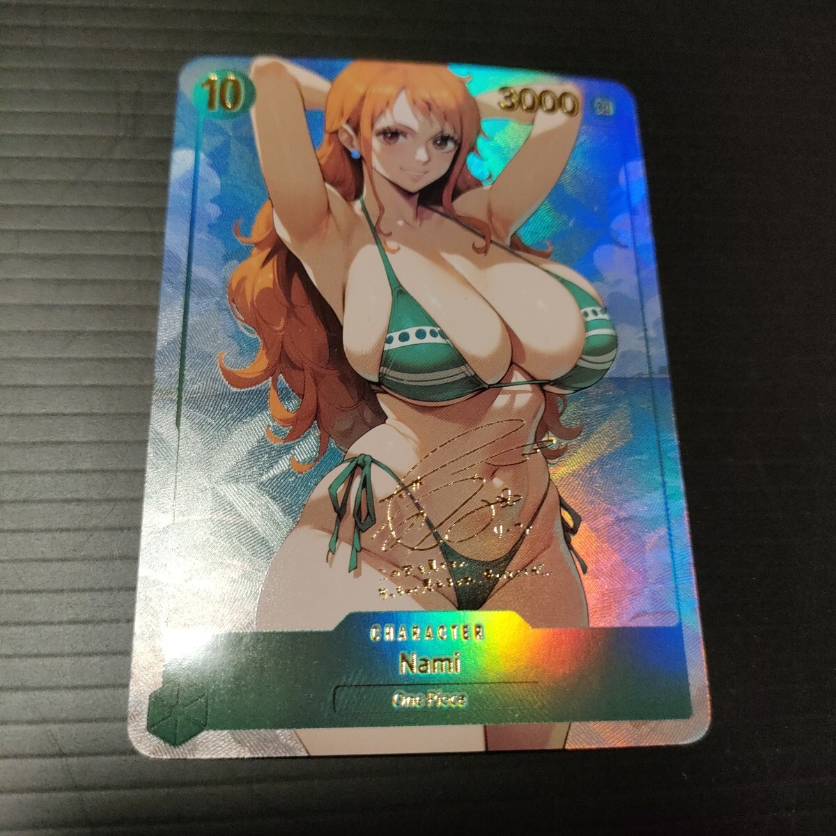 Yahoo!オークション - ナミ ACGカード サイン風箔押し