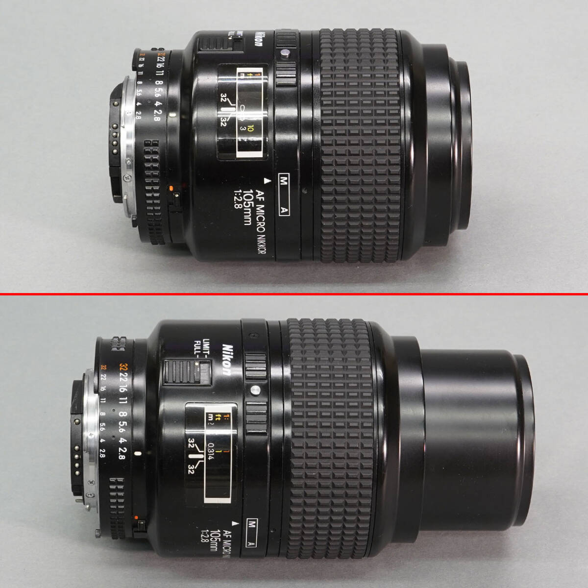 Yahoo!オークション - 【80】 ニコン AF Micro NIKKOR 105mm F2.8S 難...
