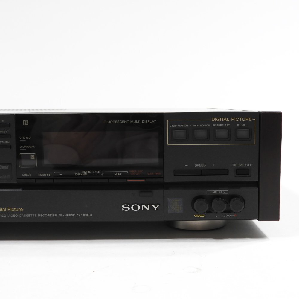 Yahoo!オークション - ジャンク SONY SL-HF85D ベータビデオデッキ #28...