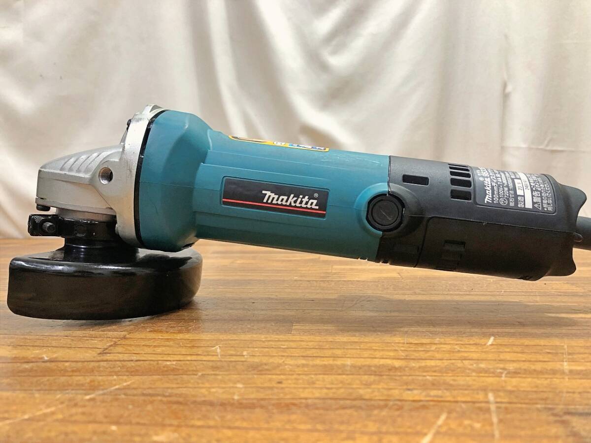Yahoo!オークション - makita 9533BLA 100mmディスクグラインダ 動作確...