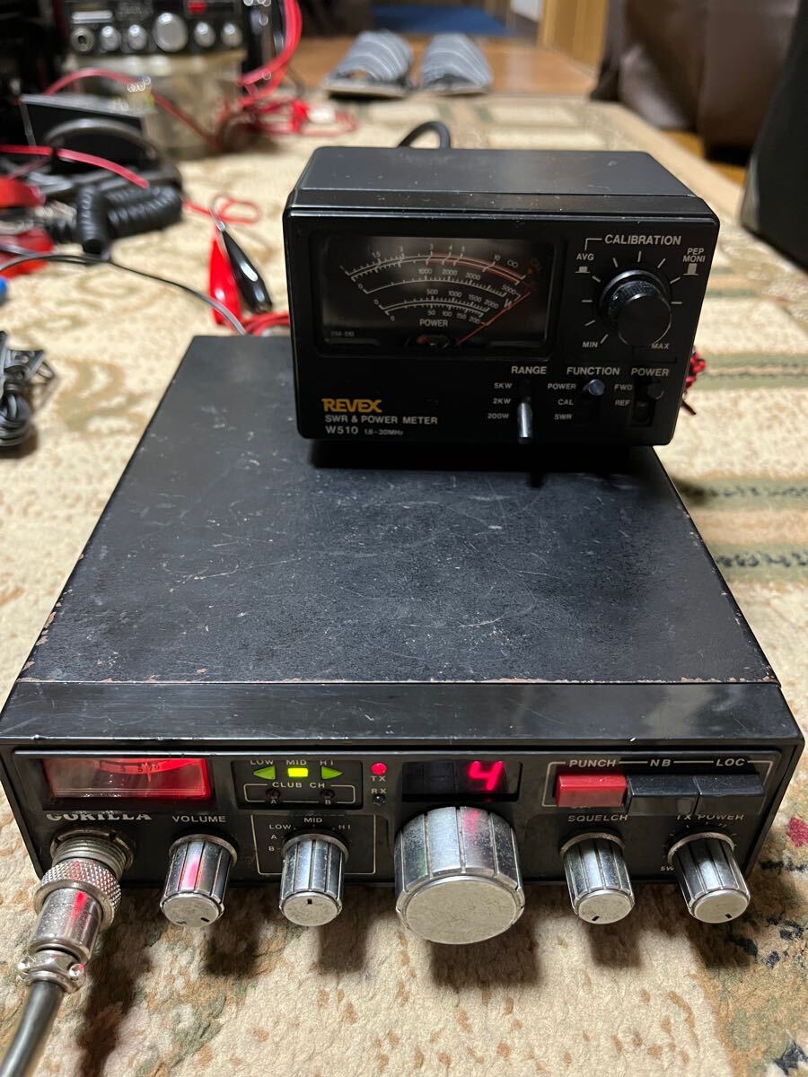 Yahoo!オークション - ゴリラ 120ch+α ハイパワー無線機 CB NASA オー...