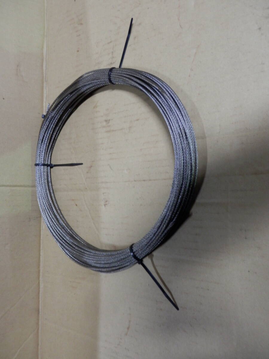 Yahoo!オークション - ステンレス ワイヤーロープ 3mm 30m