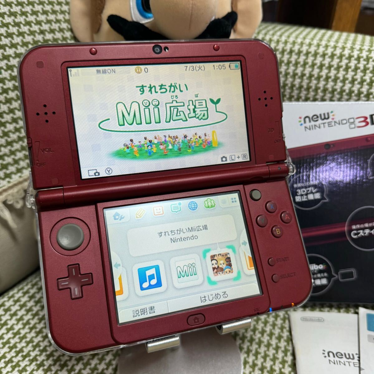 Yahoo!オークション - New 3DSLL レッド