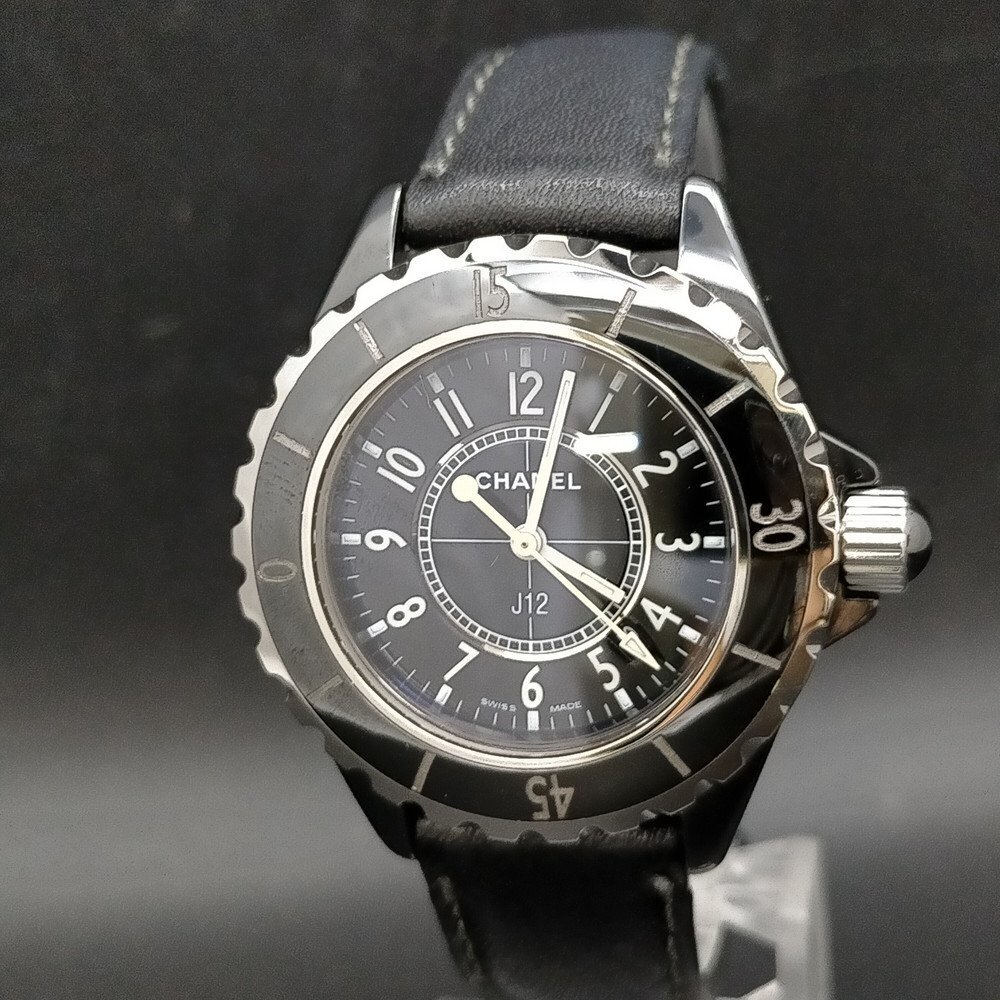 Yahoo!オークション - シャネル Chanel 腕時計 動作品 （J12） レディ...
