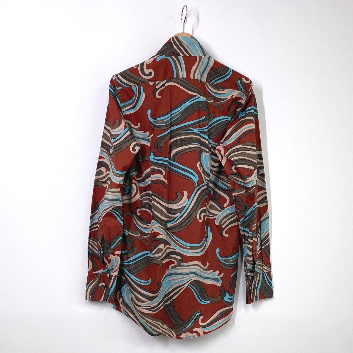 【正規品】DOLCE&GABBANA ドルチェ&ガッバーナ 総柄シャツ 15 38 レッド系 赤 長袖シャツ ドルガバ DA5117|跨買 TOKUKAI - 日本Y拍代標首選，日本代標