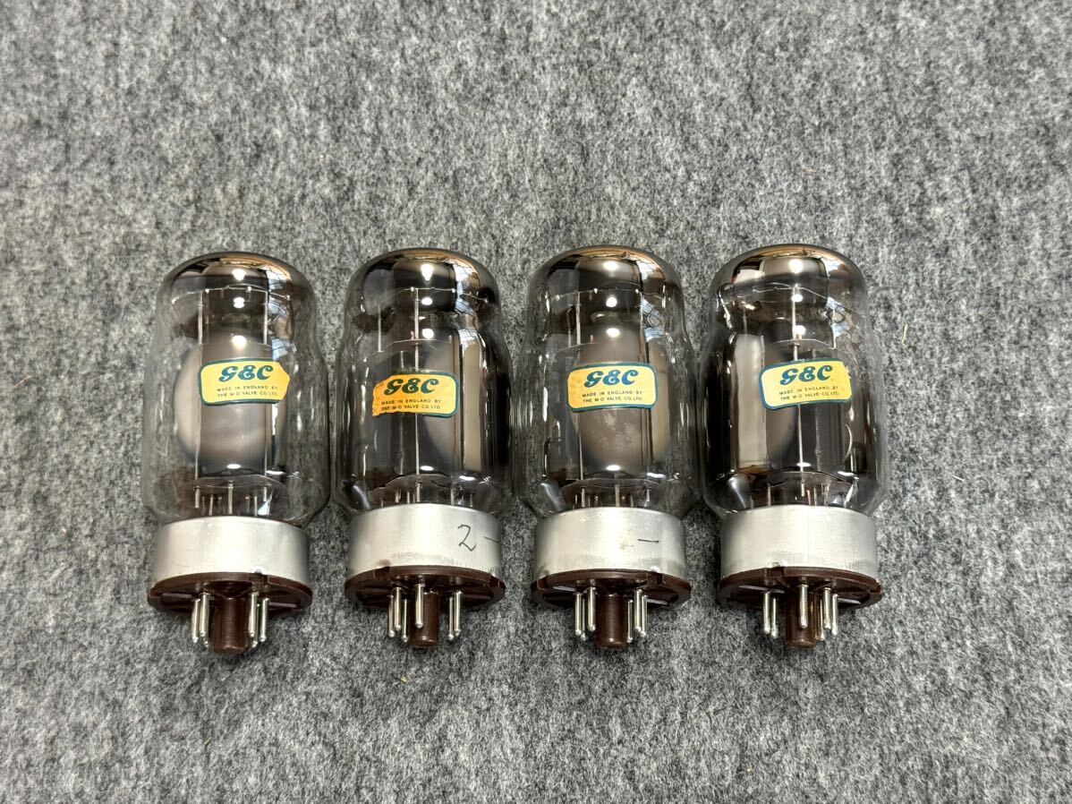 Yahoo!オークション - GEC KT88 真空管 4本 動作品