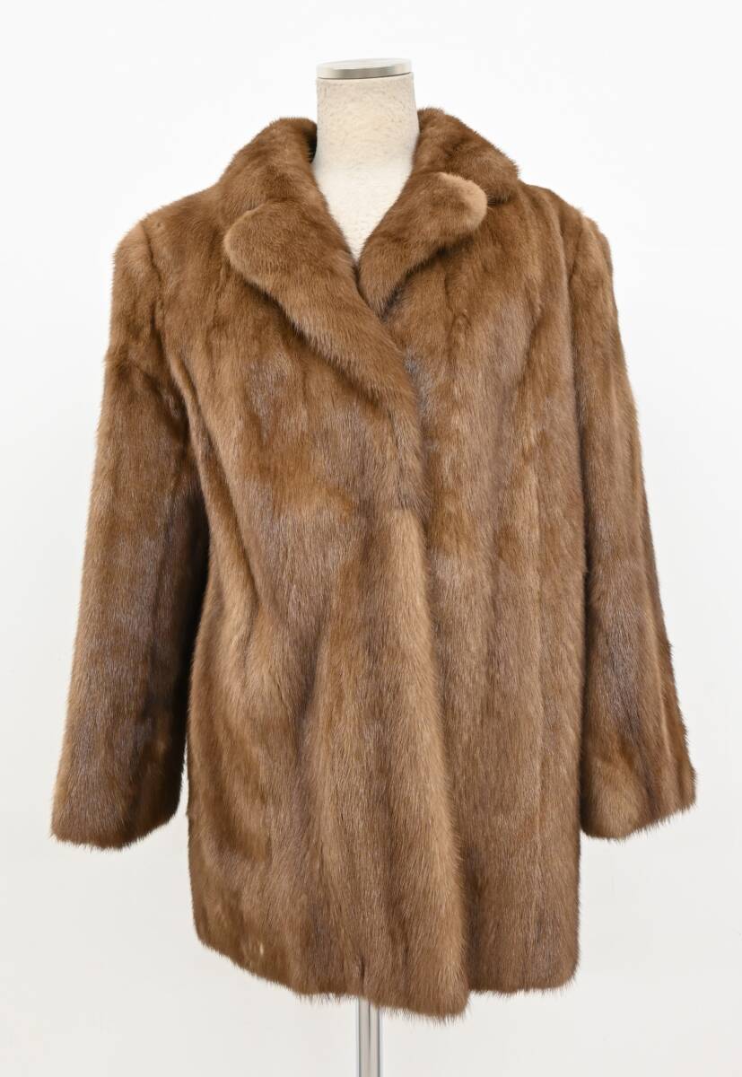 パステルミンク ハーフコート 着丈72㎝ FUR FLASH(ミンク)｜売買されたオークション情報、yahooの商品情報をアーカイブ公開 - オークファン（aucfan.com）