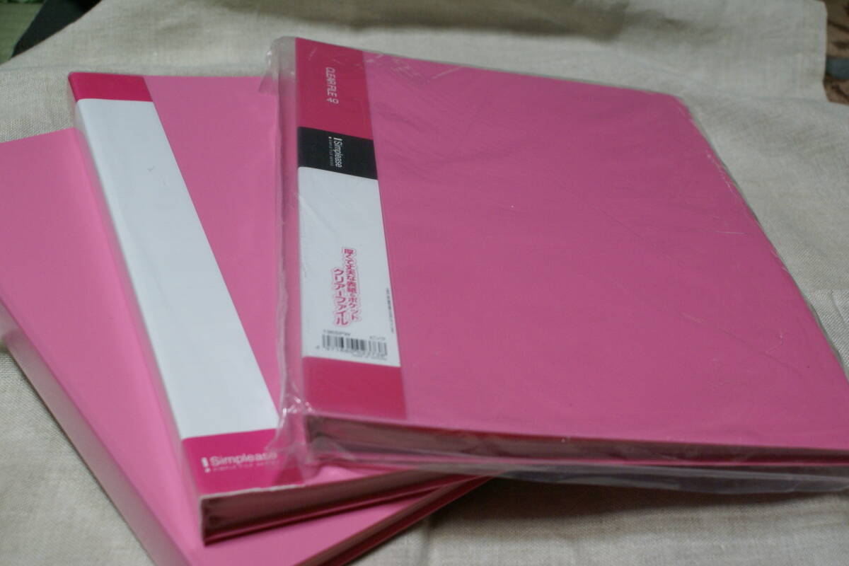 Yahoo!オークション - KING JIM A4 クリアファイル 40ポケット 3冊