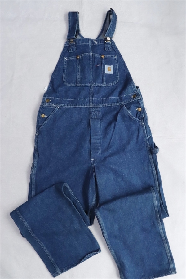 80s 90s USA製 ヴィンテージ Carhartt カーハート メンズ デニムオーバーオール 36×34(ボトムス)｜売買されたオークション情報、yahooの商品情報をアーカイブ公開 ...