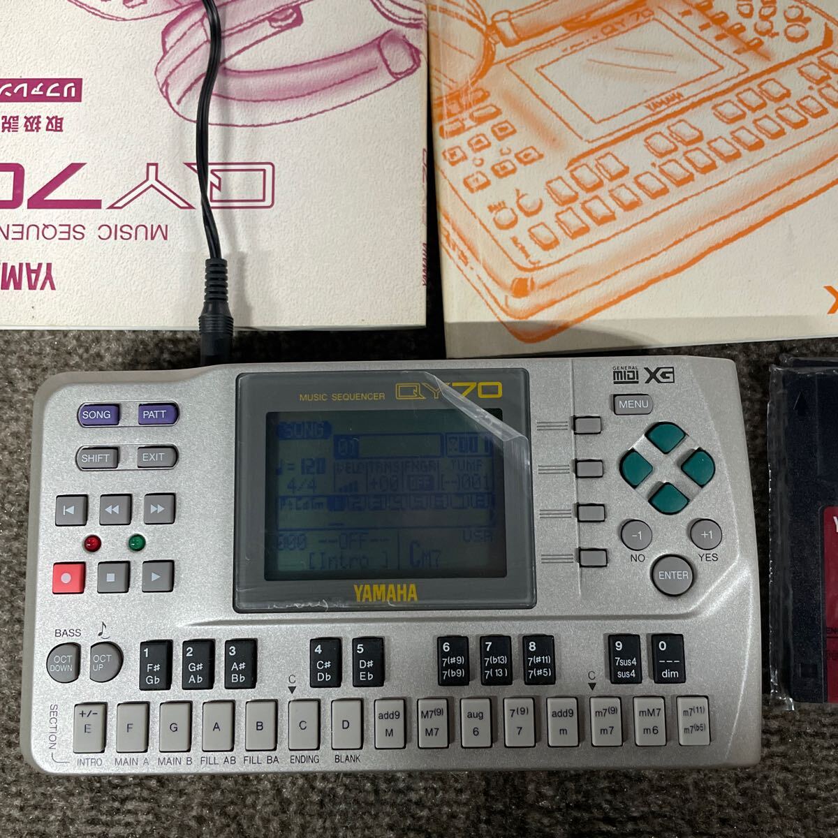 Yahoo!オークション - YAMAHA QY70 シーケンサー