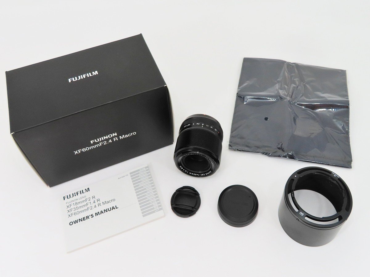 Yahoo!オークション - 【FUJIFILM 富士フイルム】XF 60mm F2.4 R Macr...