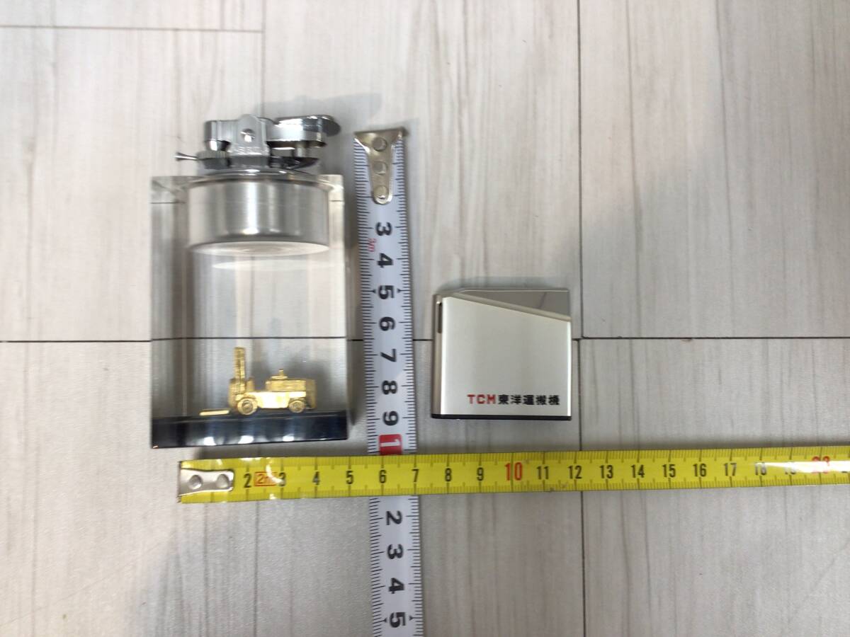 Yahoo!オークション - 6803 非売品 TCM 東洋運搬機 卓上 ガスライタ...