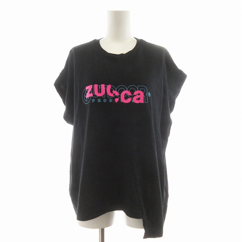 Yahoo!オークション - ズッカ zucca Tシャツ カットソー アシンメトリ...
