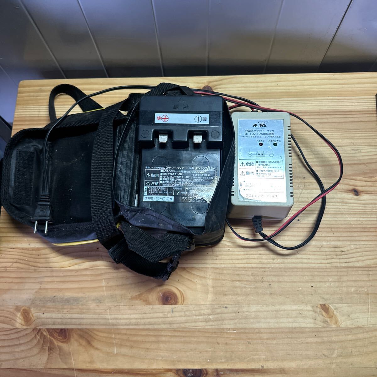 Yahoo!オークション - スズミエンタープライズ 電動リール用充電式バッ...