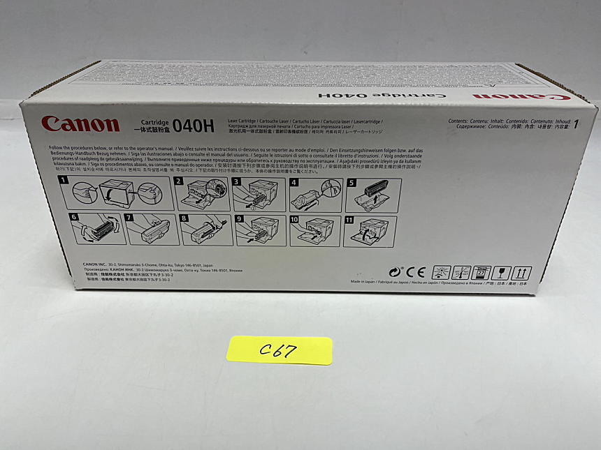 Yahoo!オークション - C-67【新品】 キヤノン CANON GENUINE レーザー...