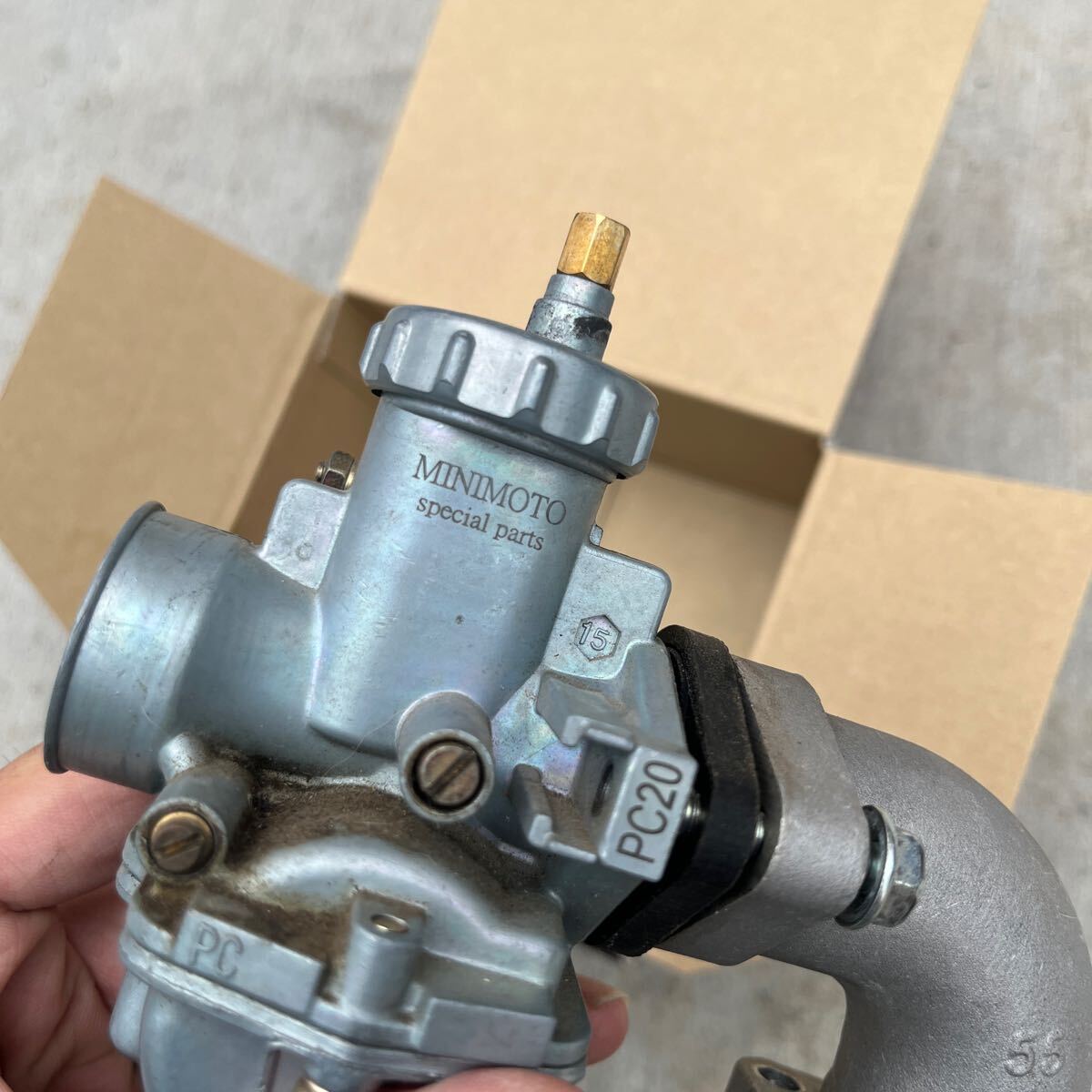 Yahoo!オークション - ミニモト キャブレター pc20 ホンダ スーパーカ...