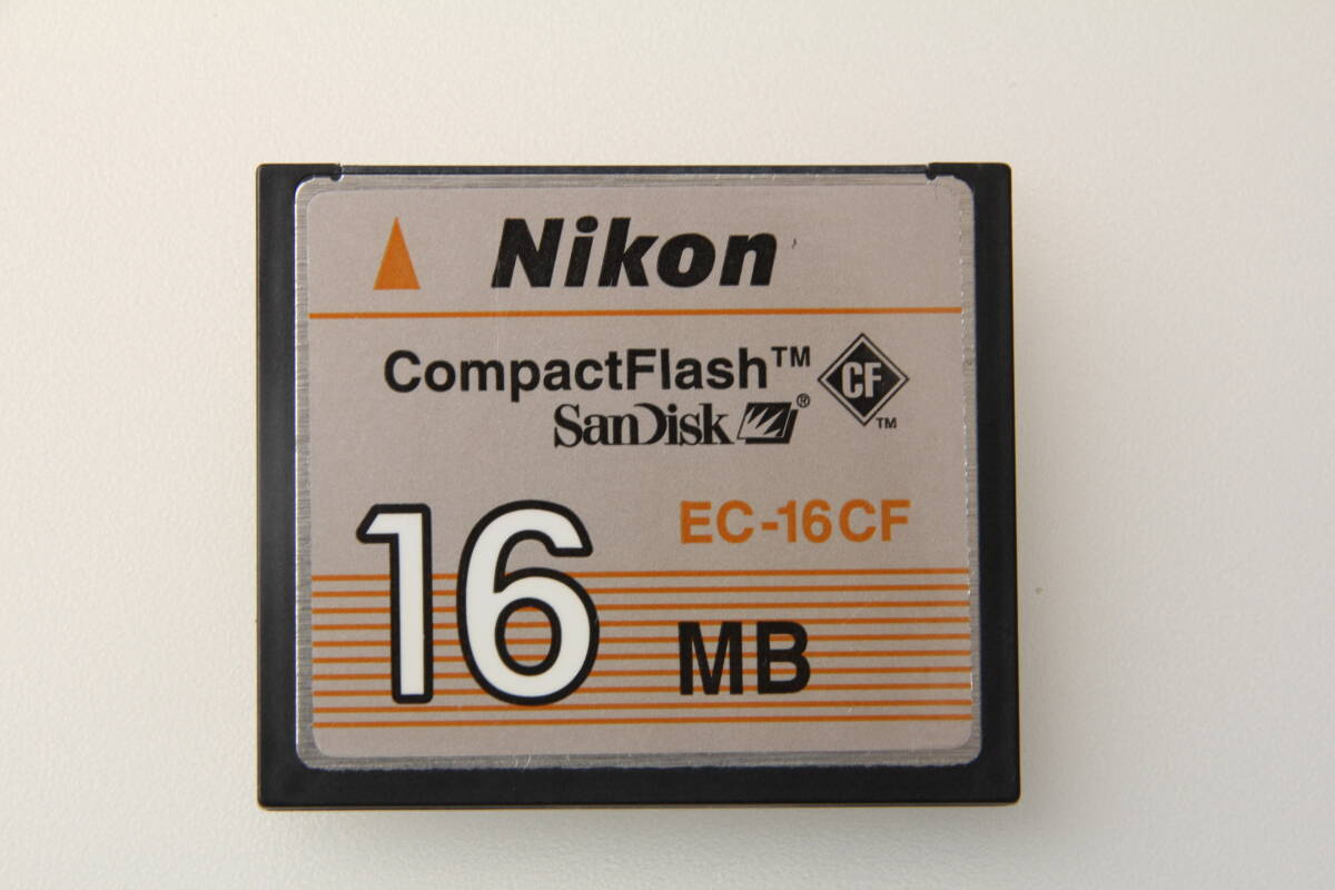 Yahoo!オークション - 16MB CFカード Nikon ニコン EC-16CF