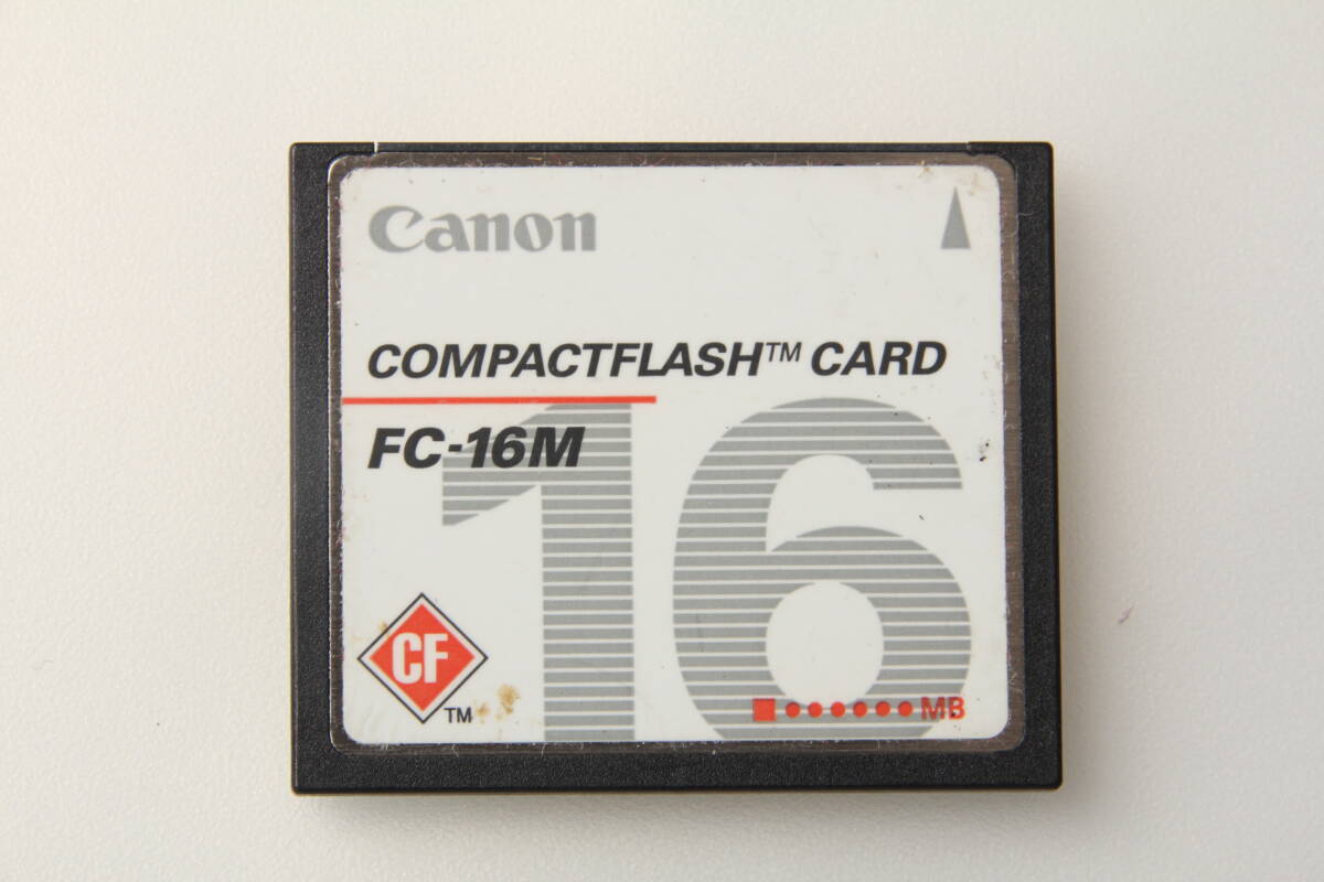 Yahoo!オークション - 16MB CFカード Canon キヤノン FC-16M