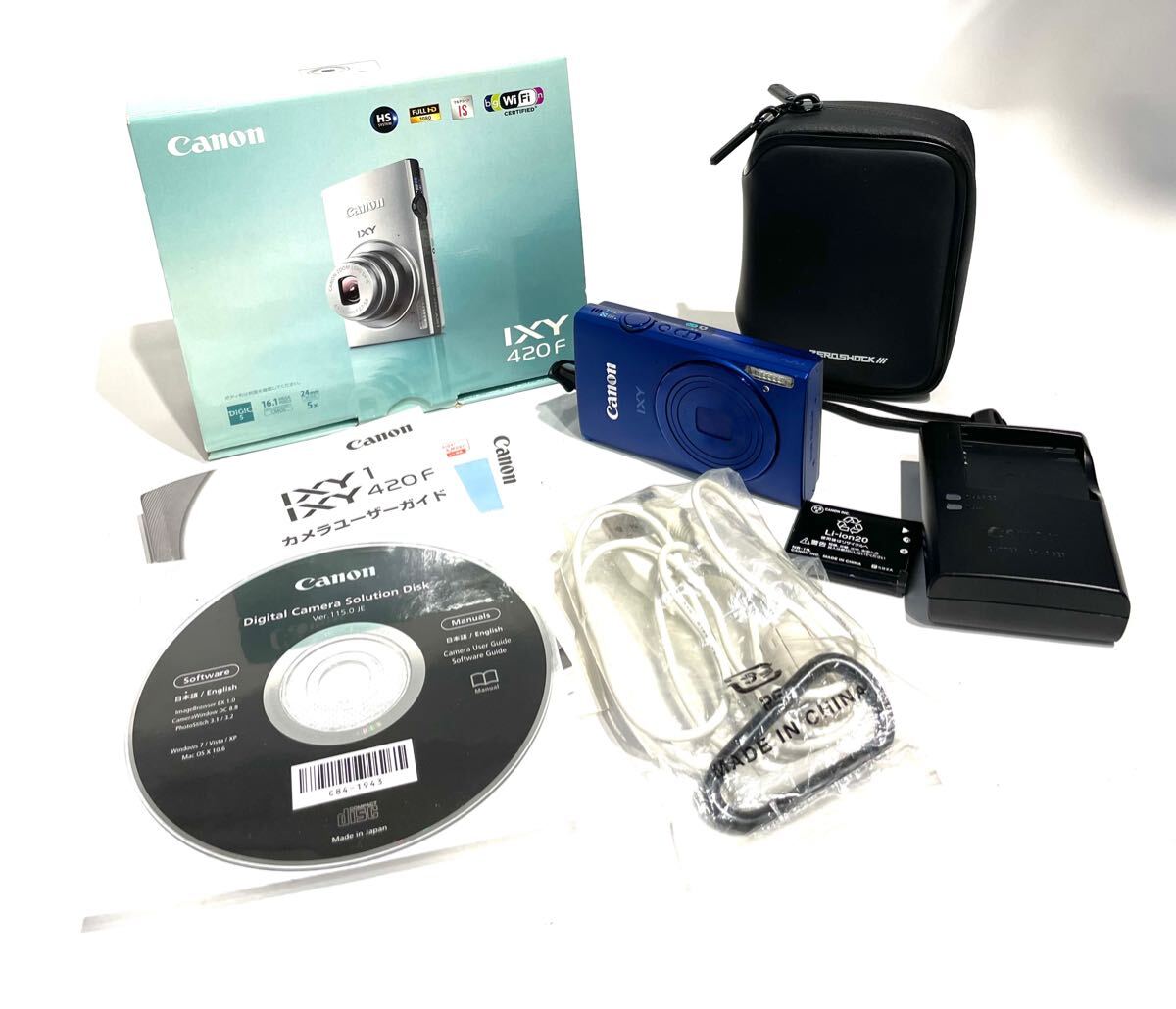 Yahoo!オークション - ck-315 Canon キャノン IXY 420F PC1739 ZOOM L...