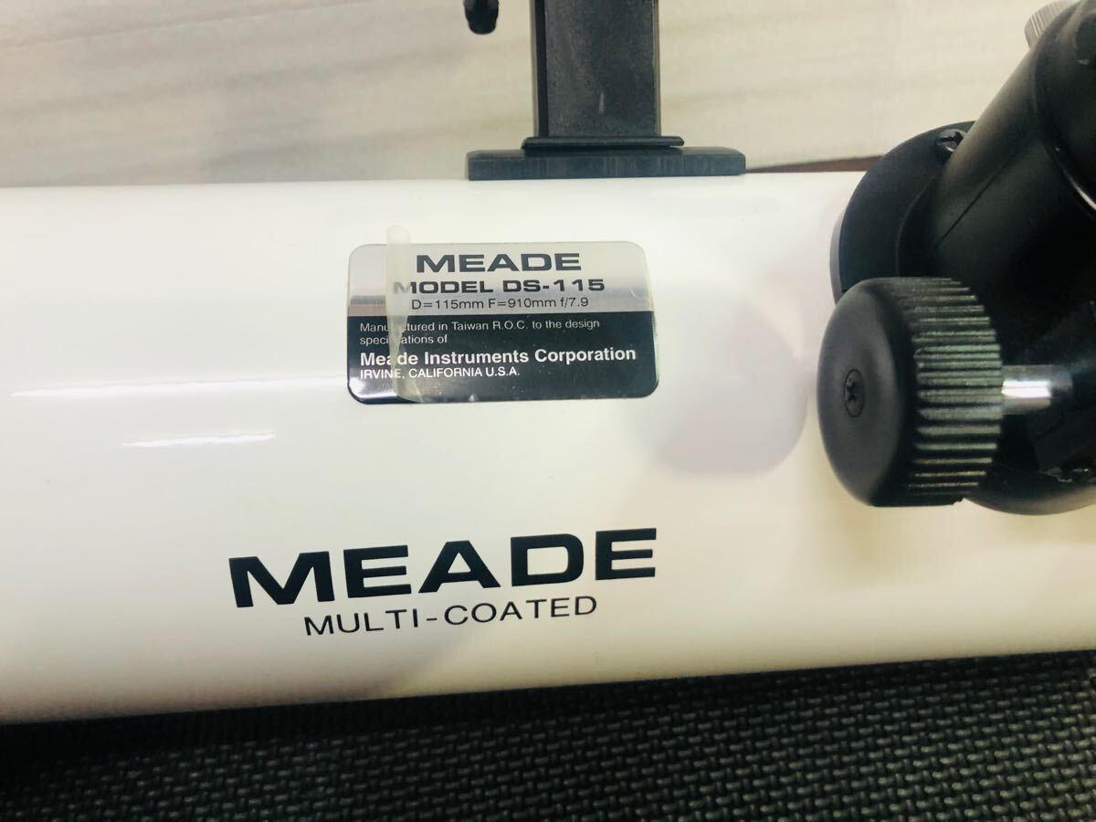 Yahoo!オークション - MEADE DS-115 D=115mm F=910mm f/7.9 天体望遠...