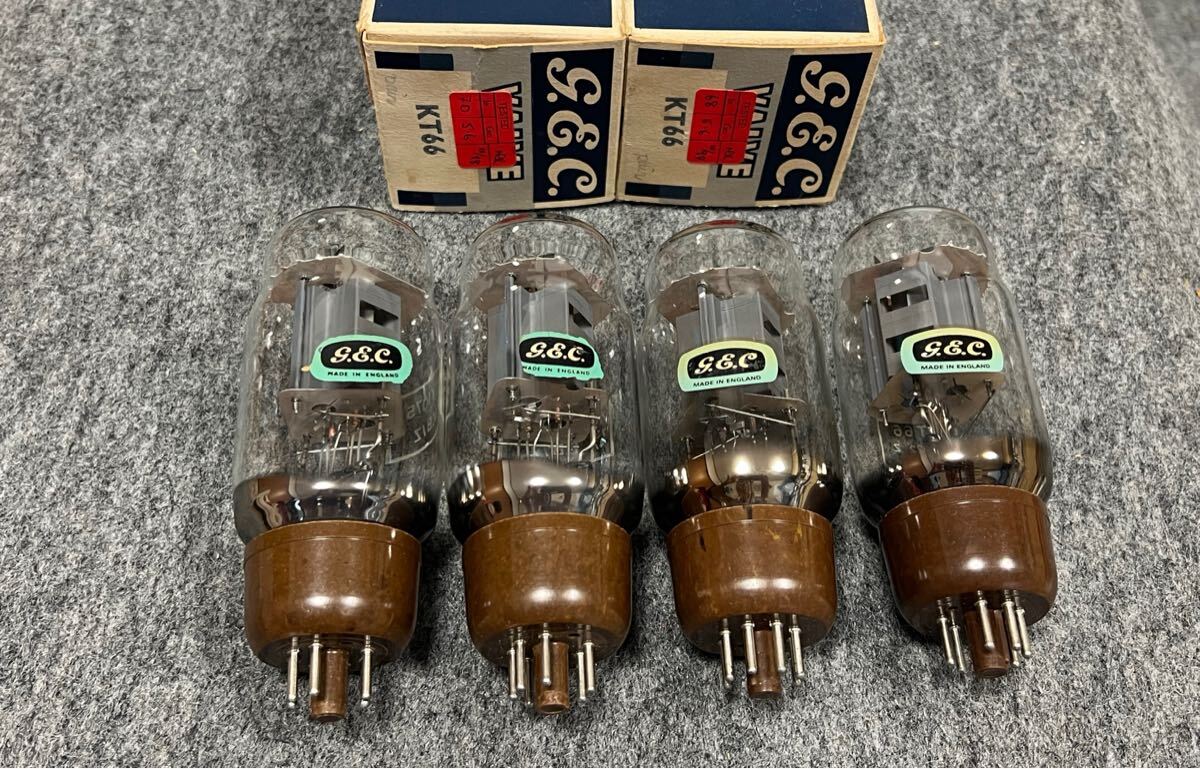 Yahoo!オークション - 真空管 KT66 4本