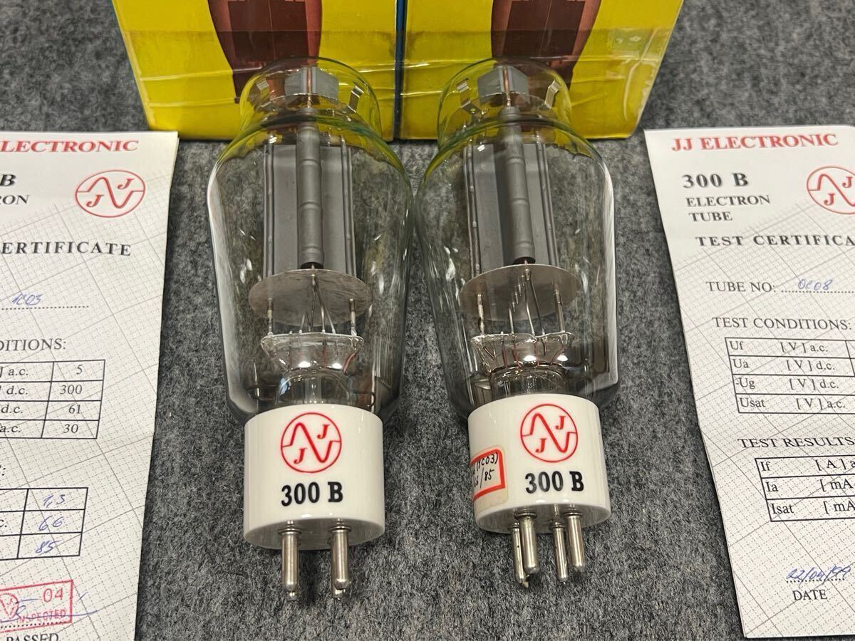 Yahoo!オークション - JJ 300B 真空管2本
