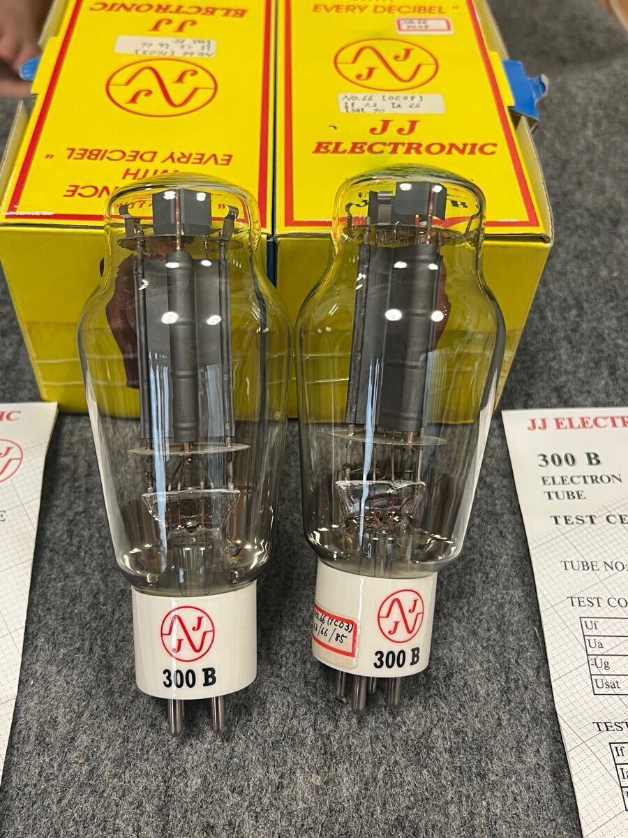 Yahoo!オークション - JJ 300B 真空管2本