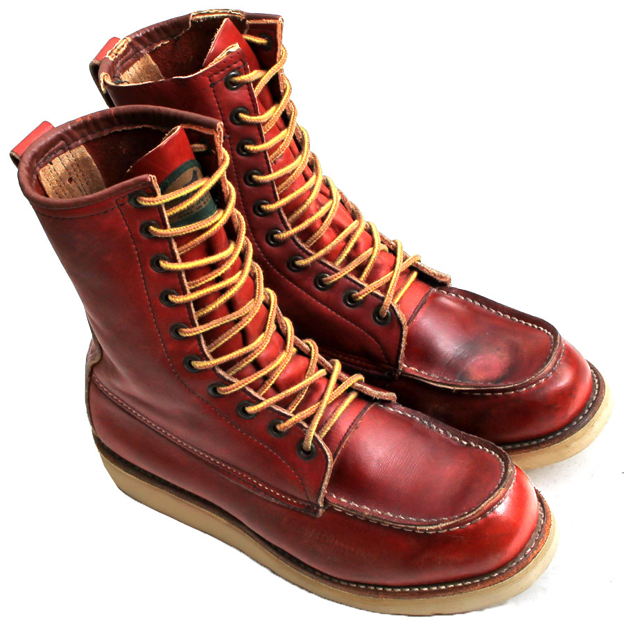 Bibian 比比昂- 半円犬タグ☆Red Wing レッドウィング☆8inch Bibian 比比昂- 半円犬タグ☆Red Wing レッドウィング☆8inch