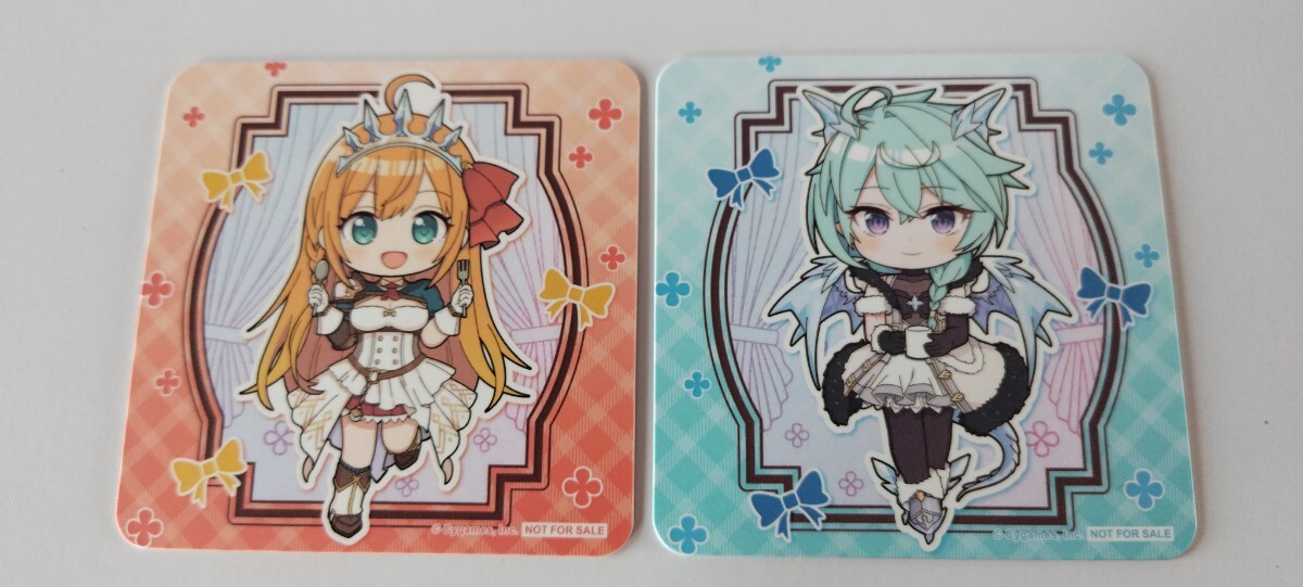 プリンセスコネクト Re:Dive × GiGO コラボコースター ペコリーヌ シェフィ(その他)｜売買されたオークション情報、yahooの商品情報をアーカイブ公開 - オークファン ...