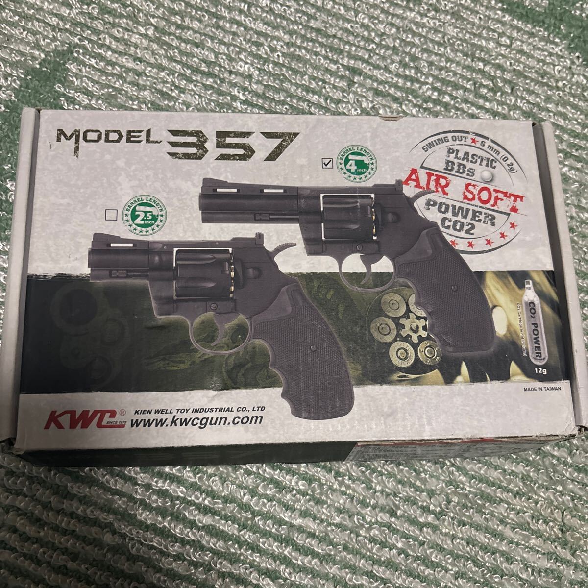 Yahoo!オークション - KWC model357 リボルバー ガスガン エアガン