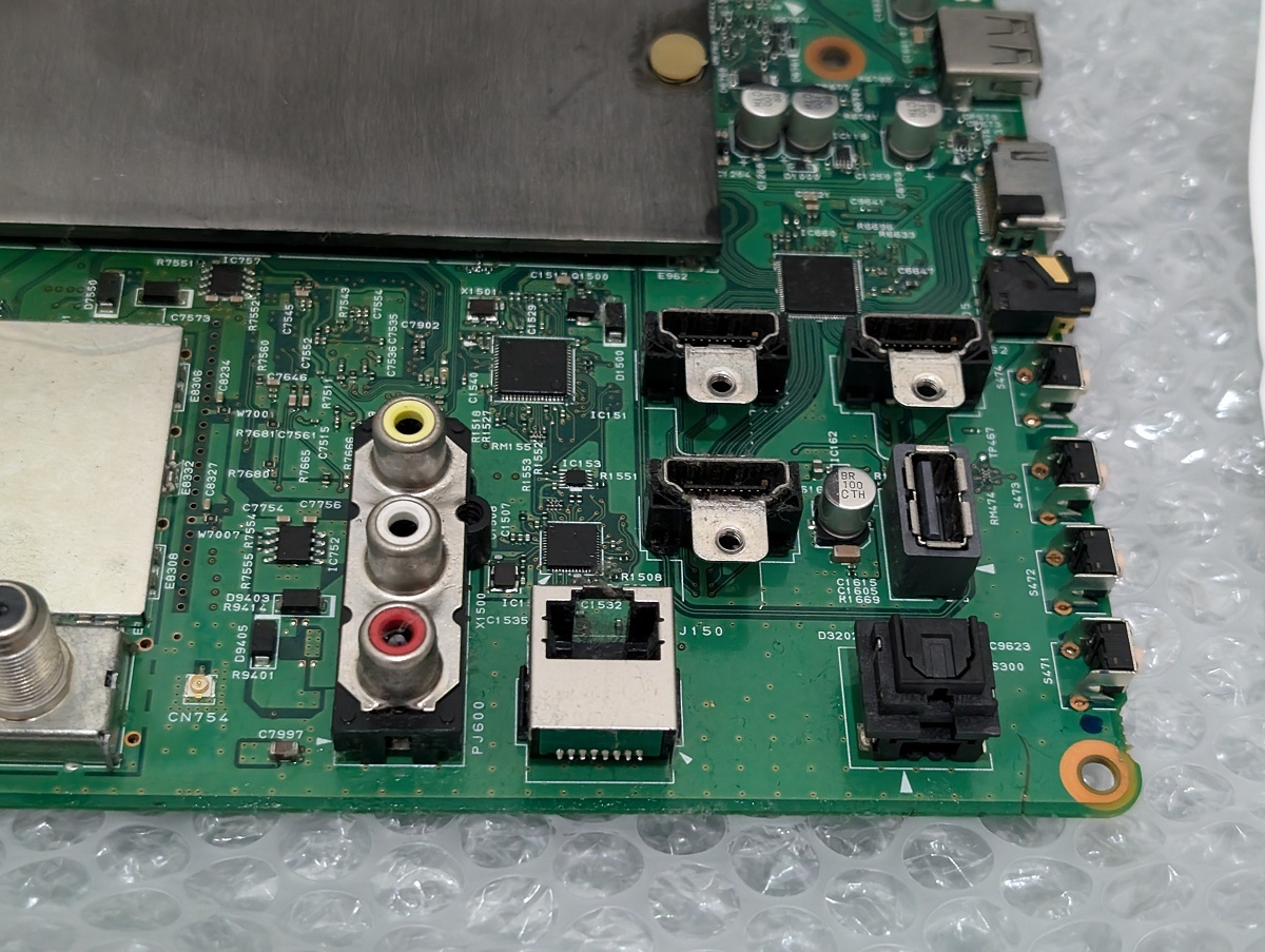 Yahoo!オークション - 動作OK REGZA 42J8用 メインボード BCASカード付...