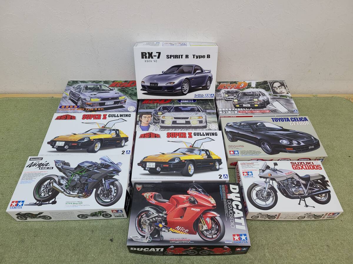 Yahoo!オークション - 115-L76) 未組立 現状品 車 バイク プラモデル ...