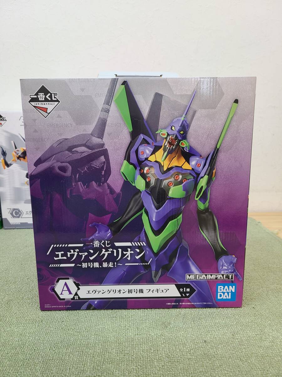 Yahoo!オークション - 087-Y53)開封 未開封品 一番くじ エヴァンゲリオ...