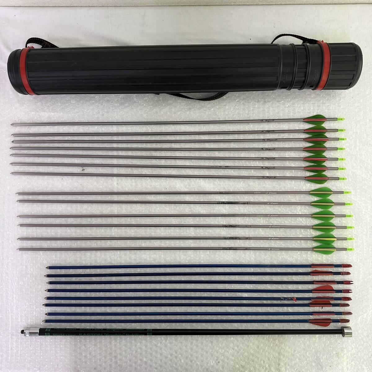 24名/A055173-2/P113-821/KK3000 名古屋 EASTON イーストン E1516/ E1416/ X7 1516 矢 まとめ / Graphite Stabilizer ...