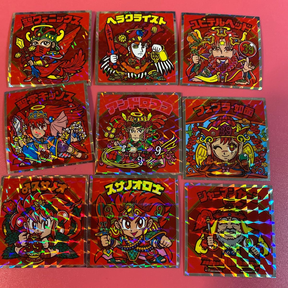 紅白ビックリマンチョコ39th 9枚セット ヘラクライスト 聖フェニックス ユピテルヘッド シャーマンカーン アンドロココなど(その他)｜売買されたオークション情報、yahooの商品情報を ...