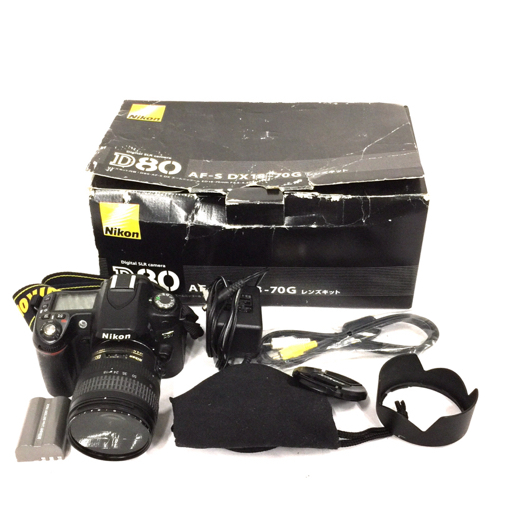 Yahoo!オークション - Nikon D80 AF-S DX NIKKOR 18-70mm 1 3.5-4.5G E...