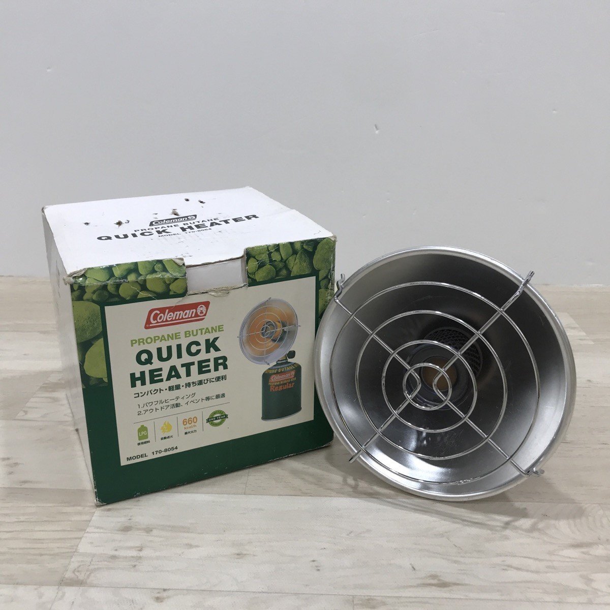 Yahoo!オークション - ジャンク コールマン クイックヒーター 170-8054...