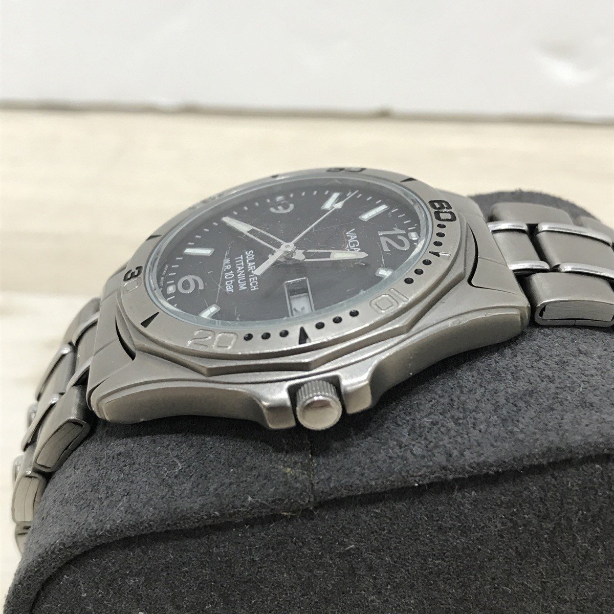 CITIZEN Citizen VAGARYba gully - men's wristwatch solar Tec E101-S017394 operation goods [D0019 ...