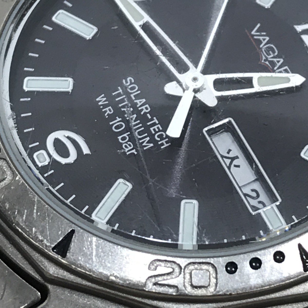 CITIZEN Citizen VAGARYba gully - men's wristwatch solar Tec E101-S017394 operation goods [D0019 ...