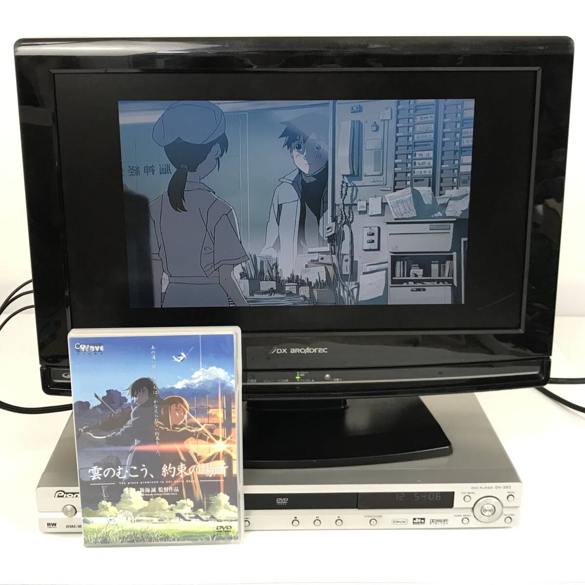 Yahoo!オークション - Pioneer パイオニア DVDプレイヤー DV-393 動作...