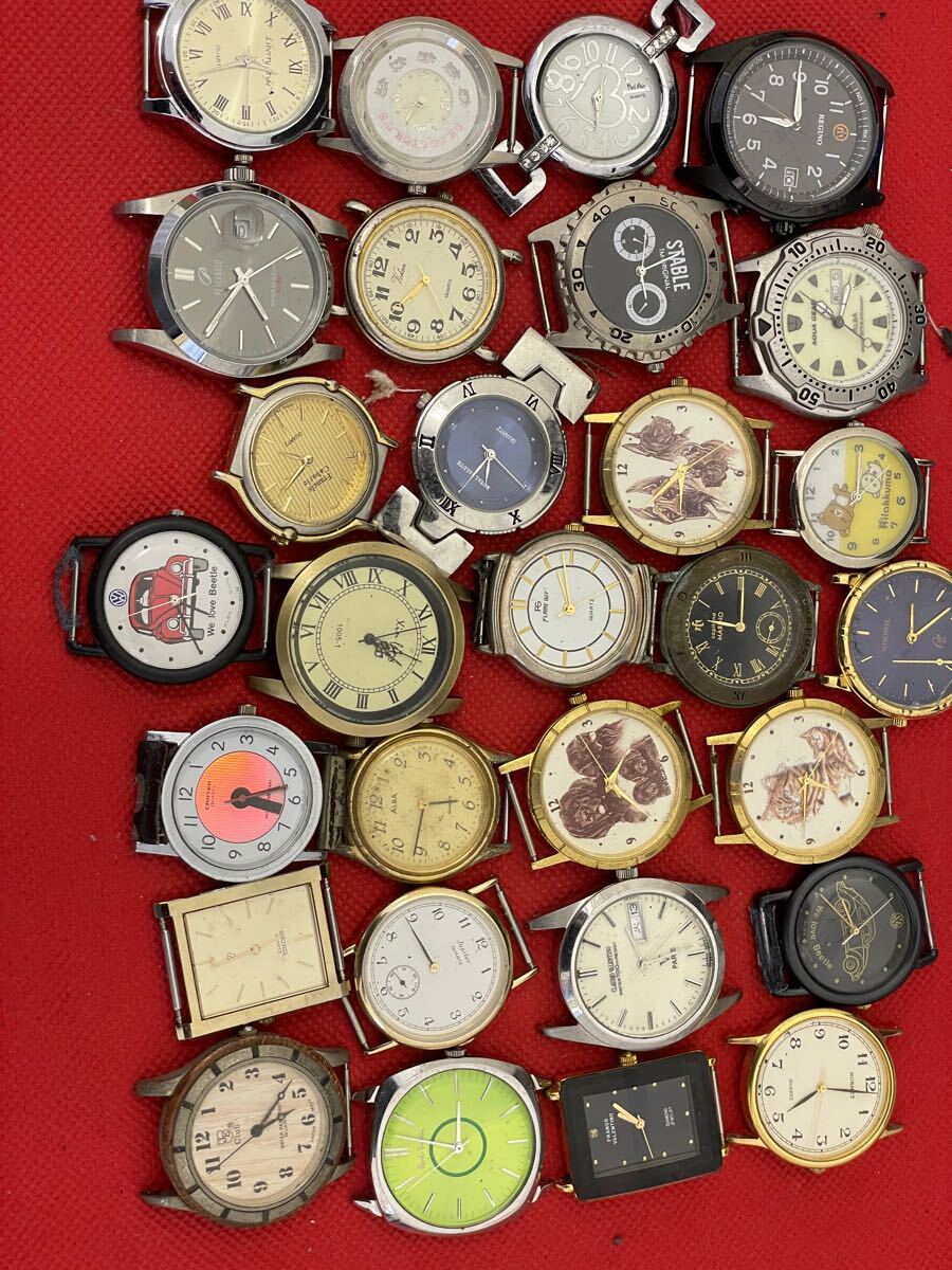 Yahoo!オークション - クォーツ 腕時計本体のみ29点まとめジャンク品...