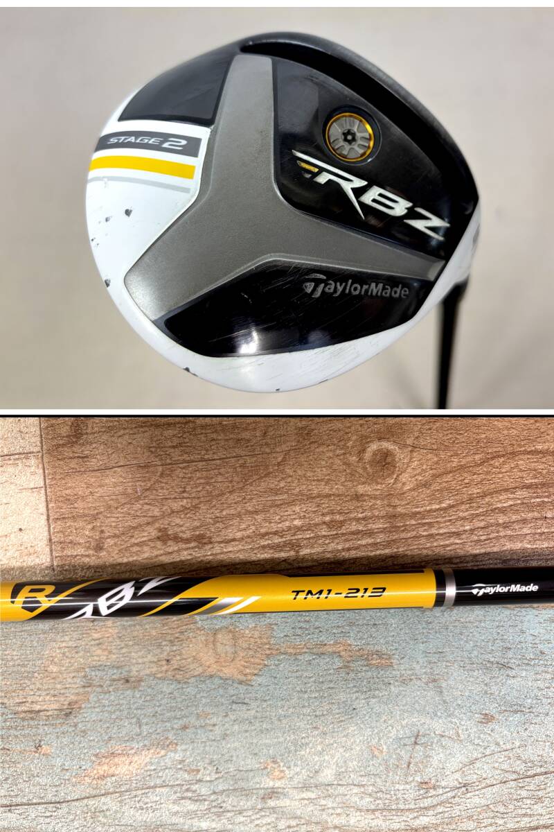 Yahoo!オークション - w-1663/Taylor Made RBZ STAGE2 Fw 5 19度 TM1-2...