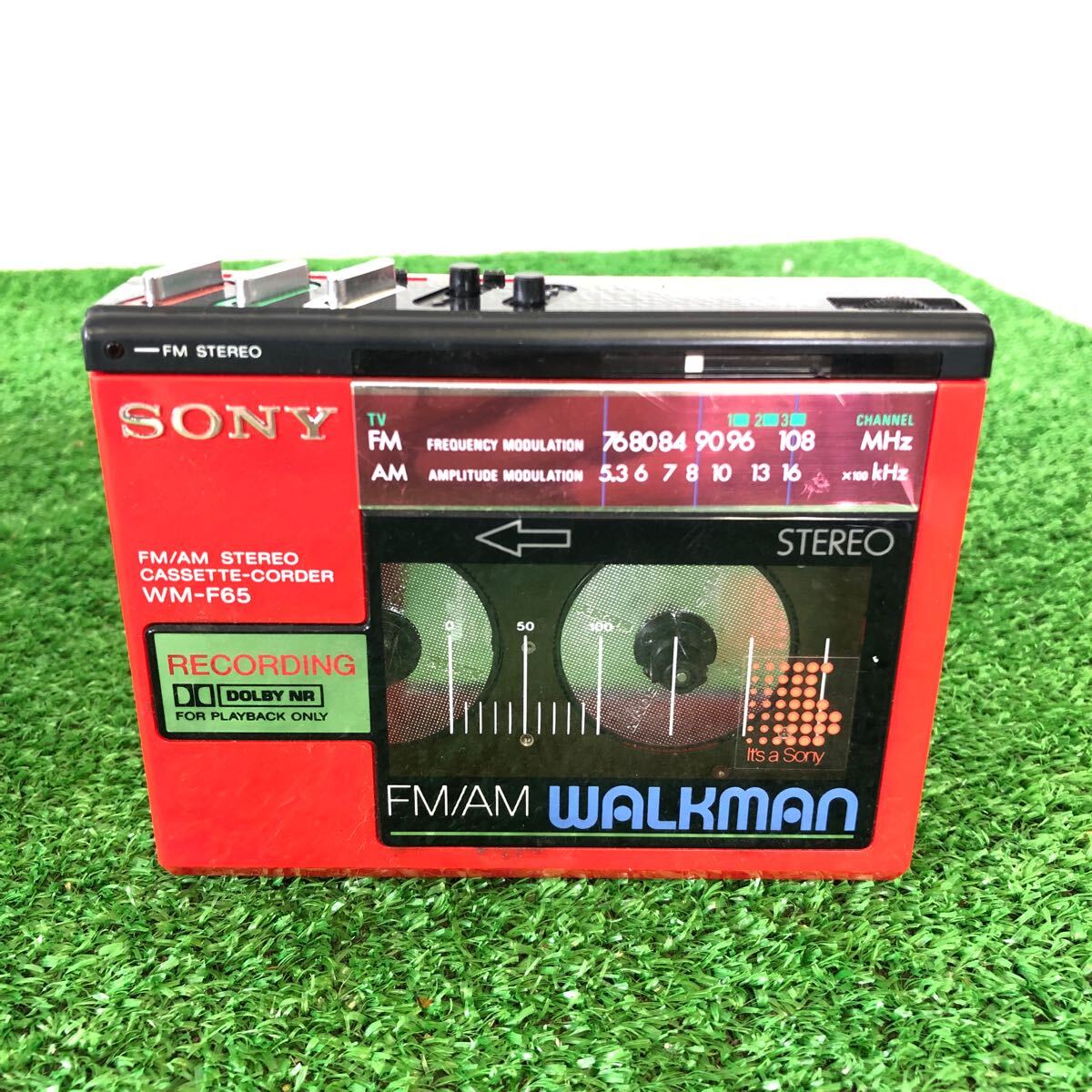 Yahoo!オークション - 222 SONY ソニー カセットウォークマン WM-F65 F...