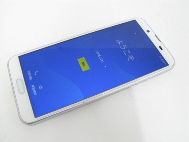 Yahoo!オークション - SIMフリー AQUOS sense2 SH-M08 ホワイトシルバ...